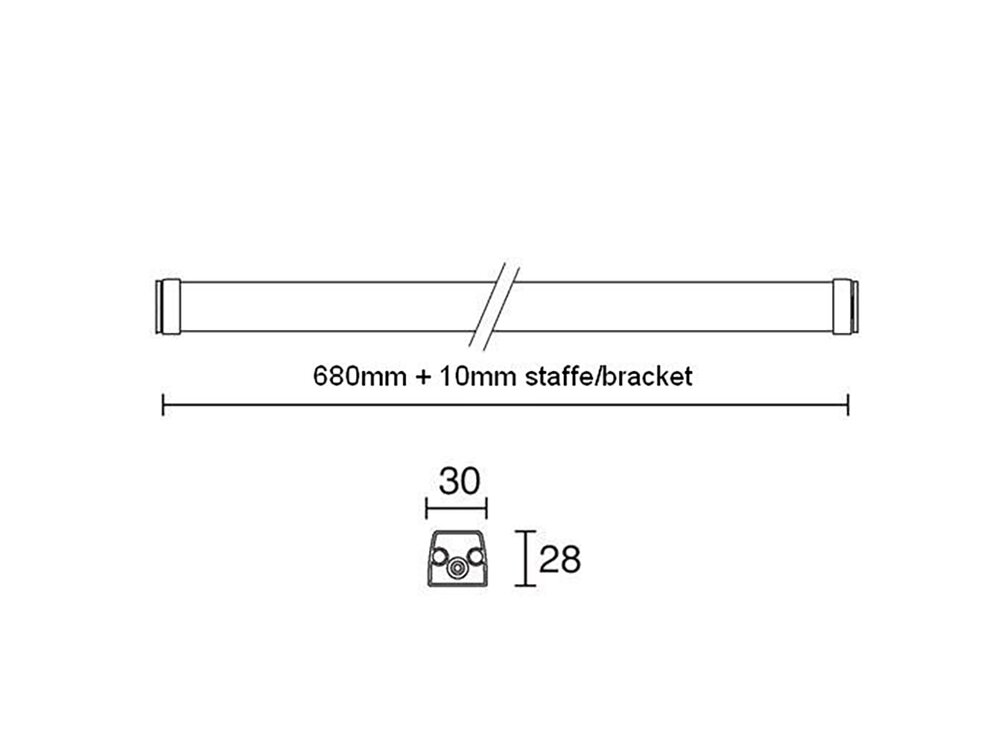 FIN Linear Floodlight - Pierlite