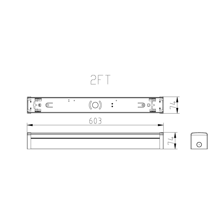 Eco Emergency Batten Gen4 - Pierlite