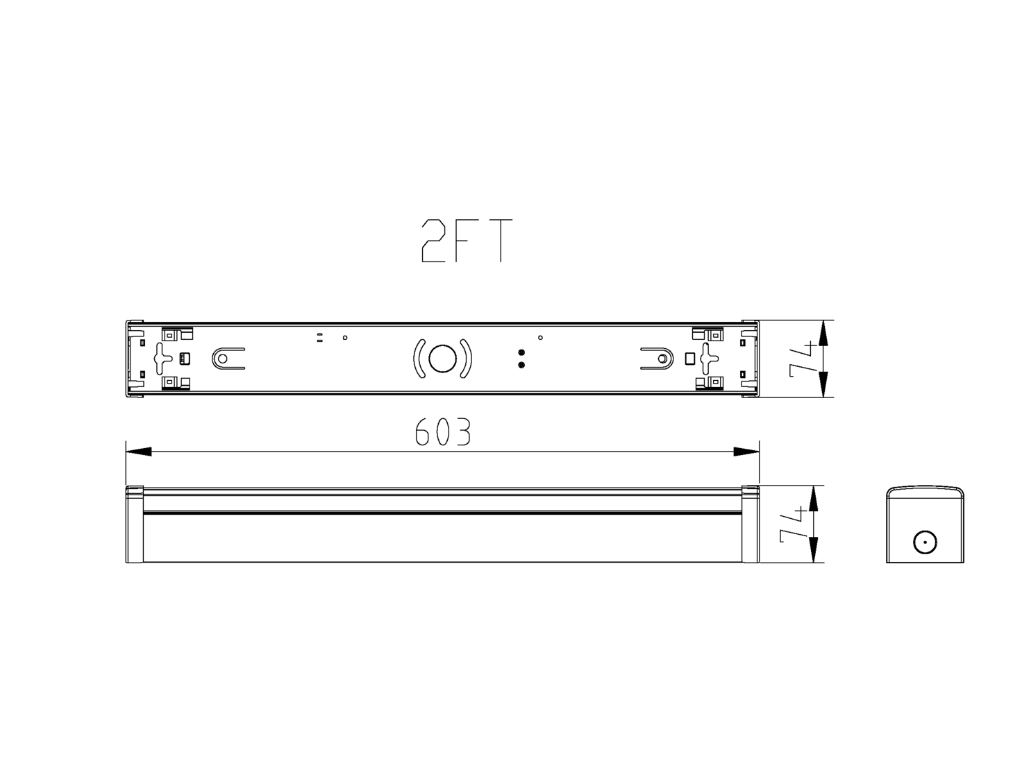 Eco Emergency Batten Gen4 - Pierlite