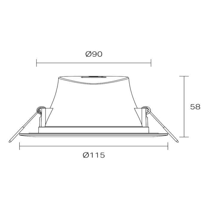 Litelux Colour Select Downlight Gen4 - Pierlite
