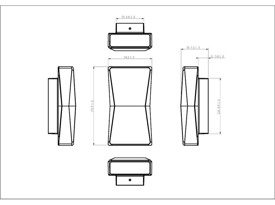 Tablet Wall Light - Pierlite