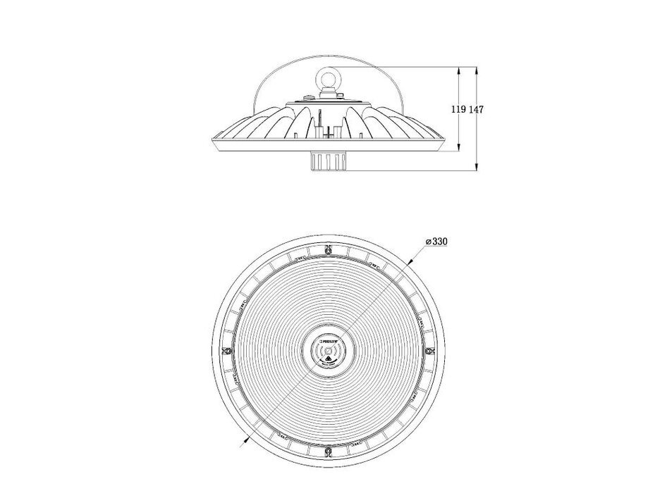 Pierlux Sensor Highbay - Pierlite