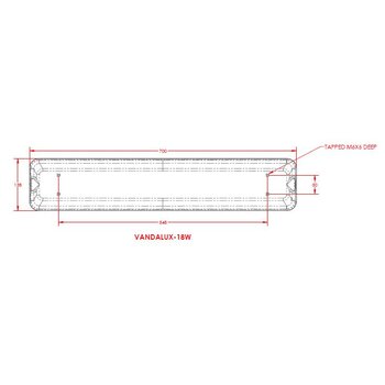 Vandalux Weatherproof Batten - Pierlite