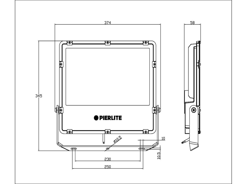 Shadow Floodlight Gen3 - Pierlite