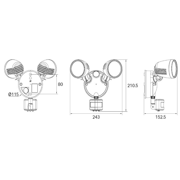 Pierlux Security Light - Pierlite