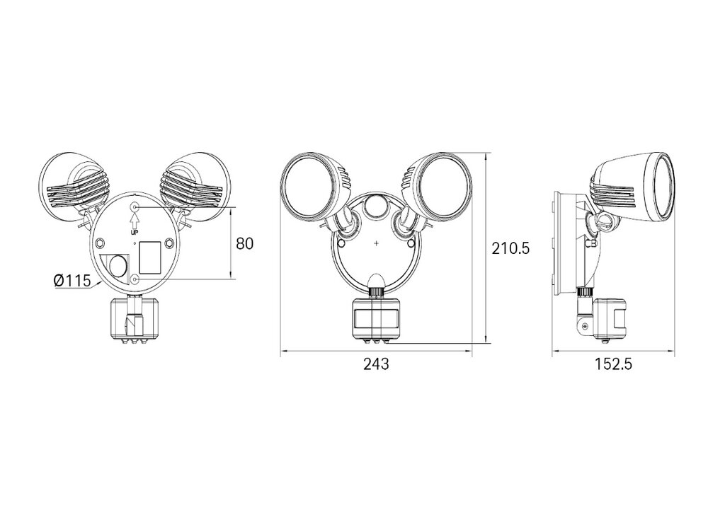 Pierlux Security Light - Pierlite
