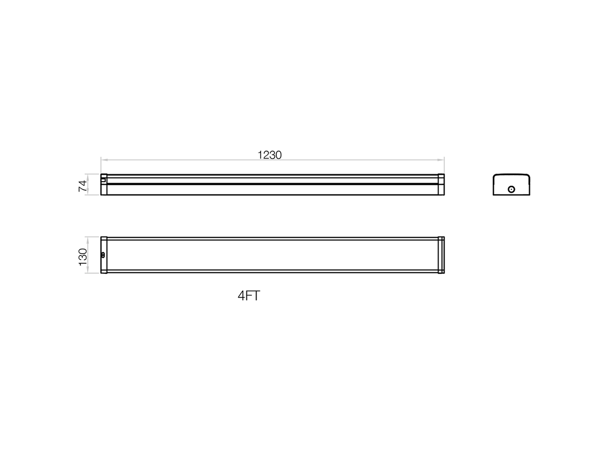 Nipper LED Batten - Pierlite
