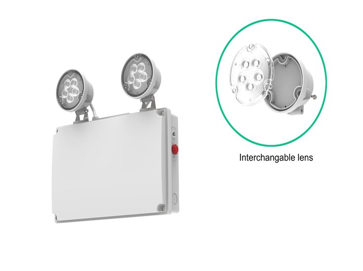 Guardian Weatherproof Emergency Floodlight - Pierlite
