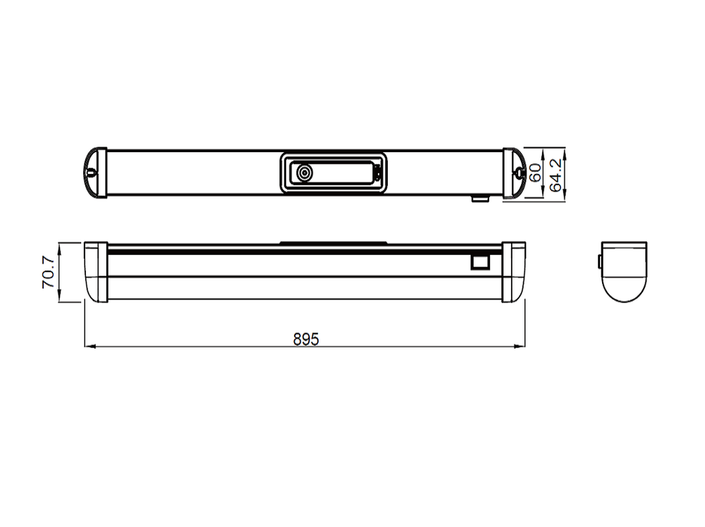 OBL MINI LED Batten - Pierlite