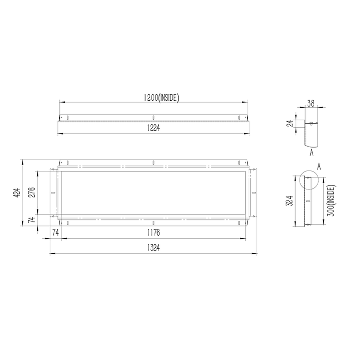 Plaster Master Recessed Frames - Pierlite